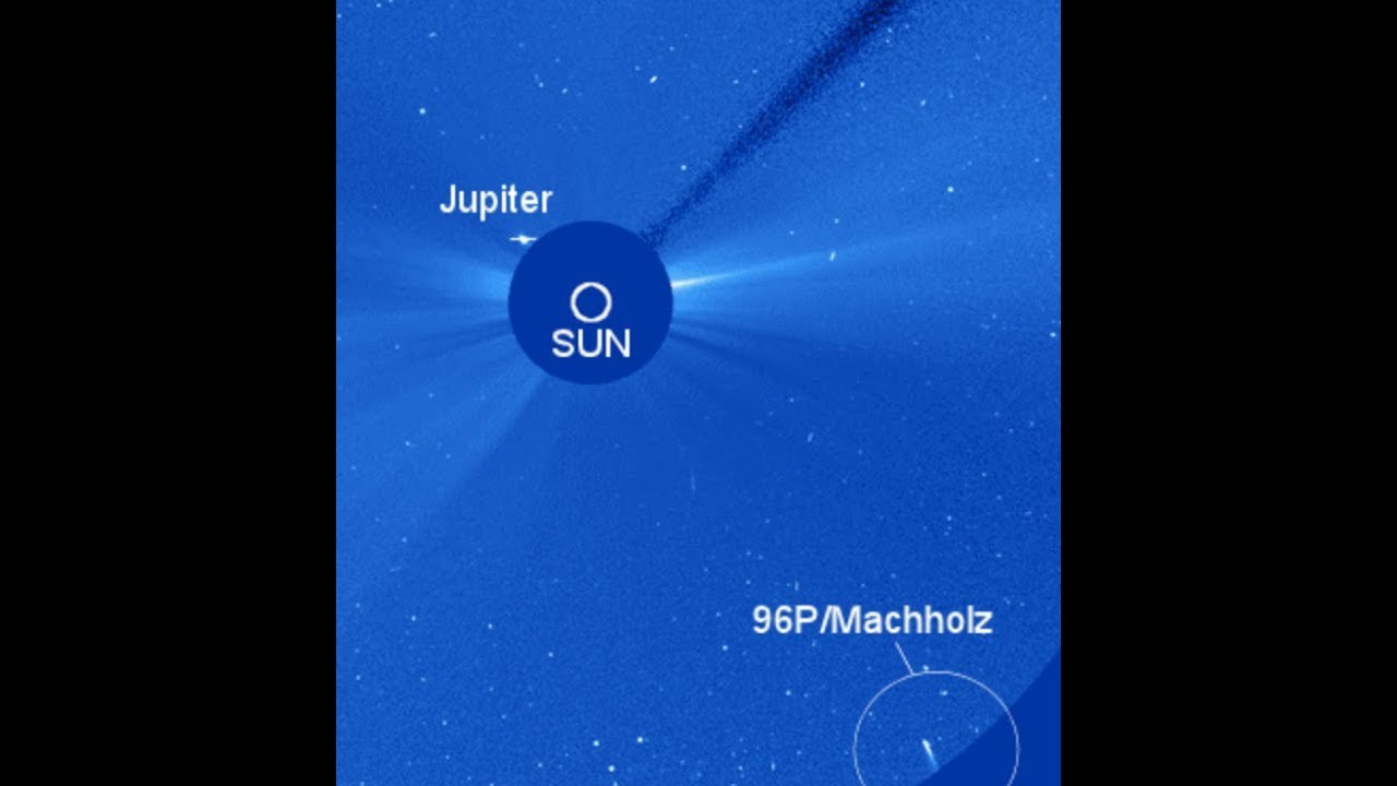 Urgent: “Comet 96P Headed Toward The Sun” Explosion? (CME Flare) - YouTube