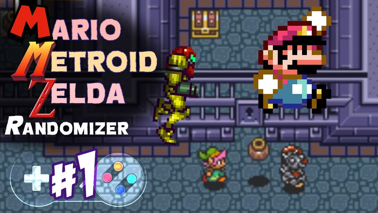 MMZR: Mario Metroid Zelda Randomizer Ep.1 Ultimate SNES Mashup! - YouTube