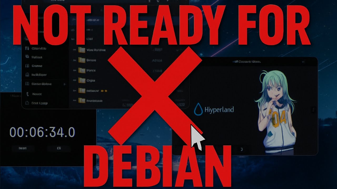 HYPERLAND Rejected – DEBIAN Demands True Stability - YouTube