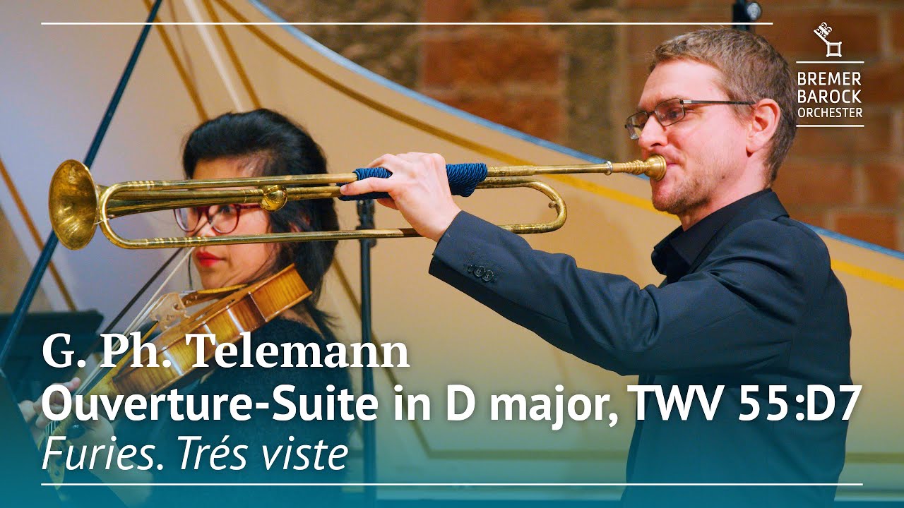 G. Ph. Telemann: Ouverture-Suite in D major, TWV 55:D7, Furies. Trés ...