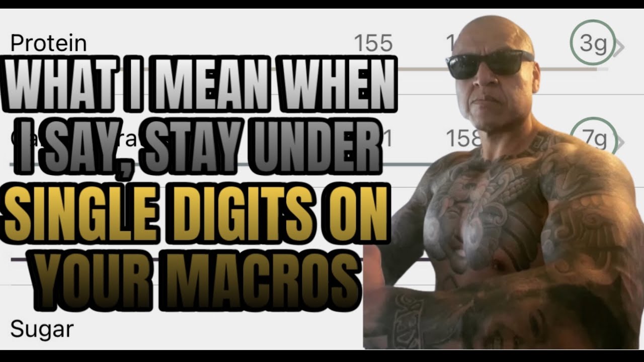 What I Mean When I Say, Stay Under Single Digits On Your Macros | There ...