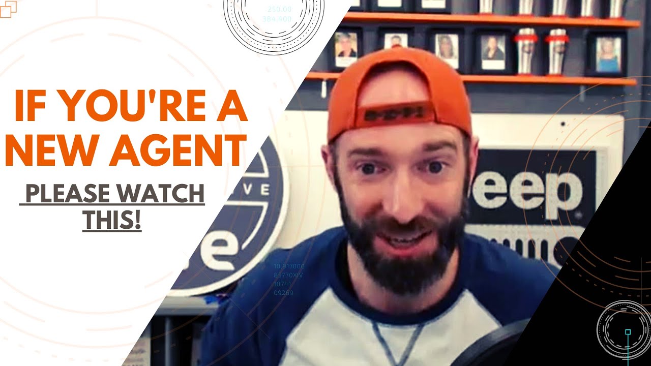 If You Are a New Agent Please Watch This - YouTube