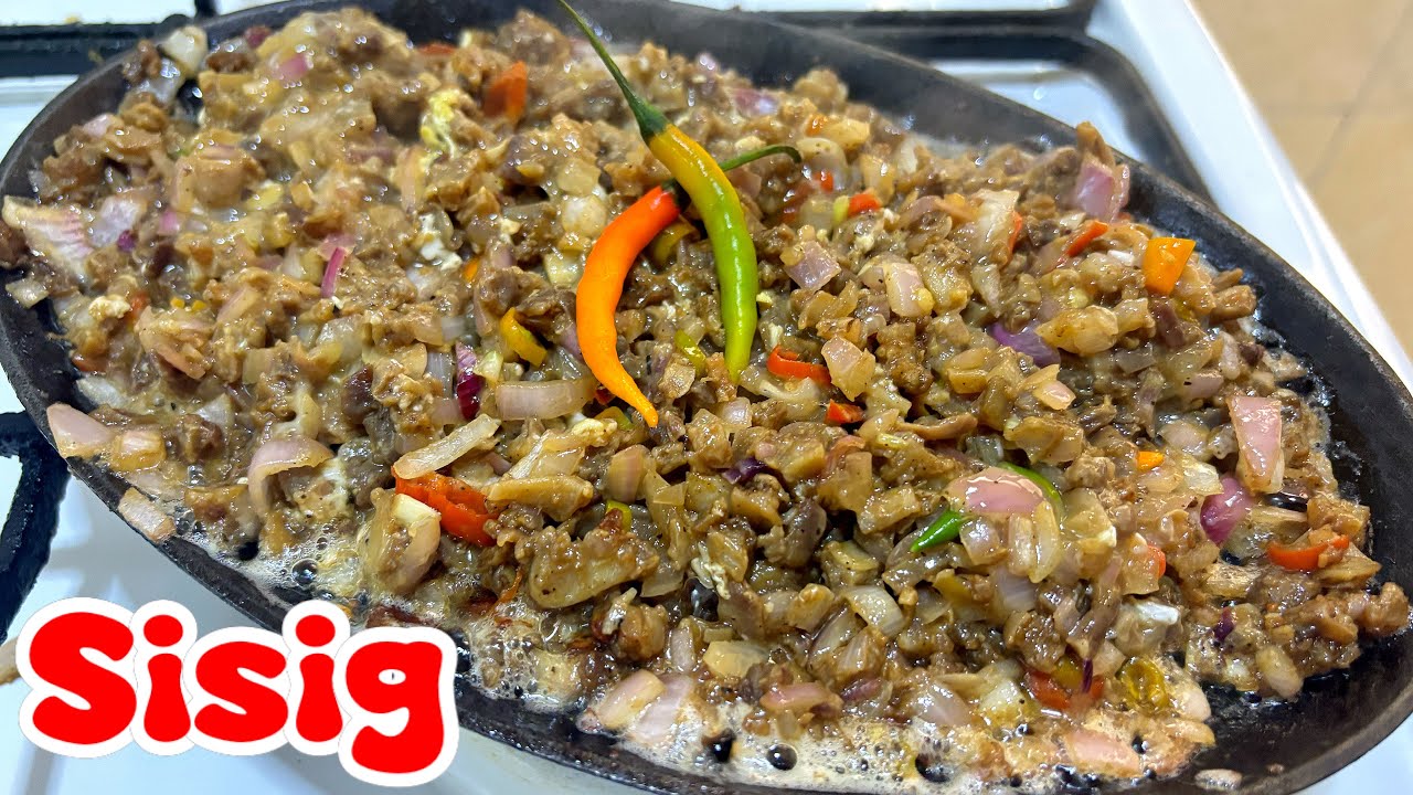 How to cook #sisig ? - YouTube