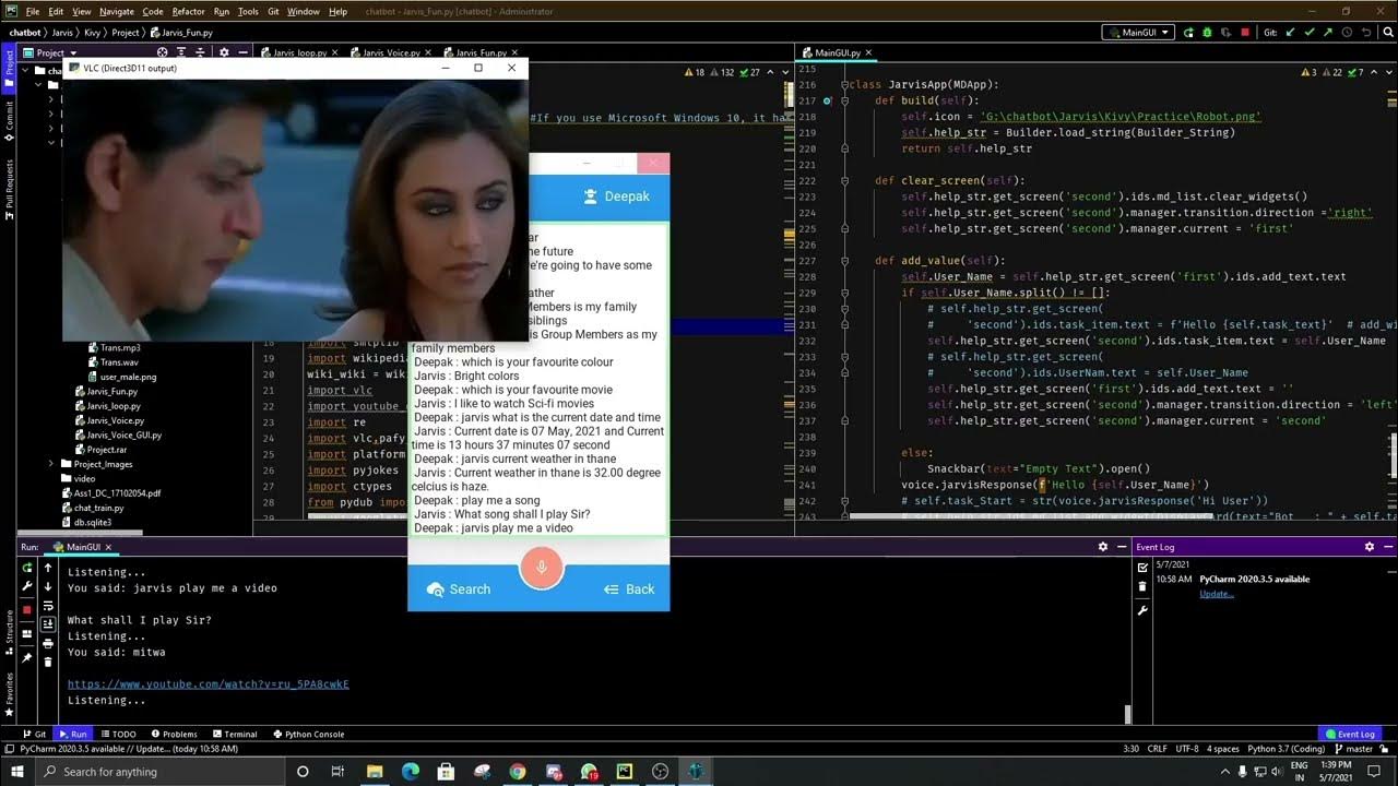 Jarvis ChatBot - YouTube