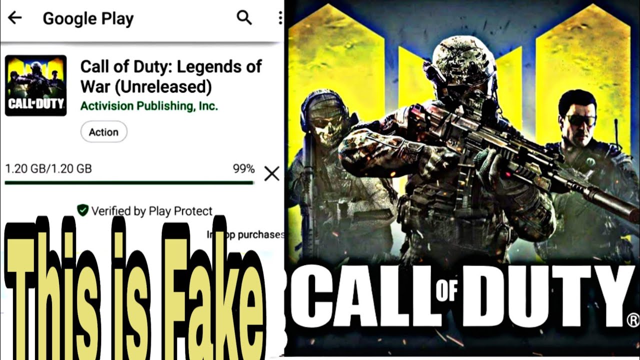 call of duty mobile early access | fake news | #Androidgames #codmobile ...
