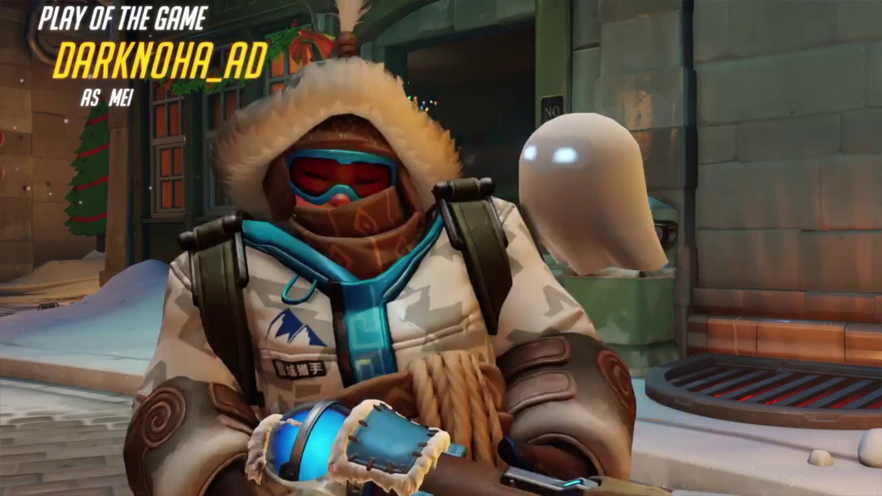 Overwatch: Wait my ice gun is not working help!!....ohh nvm - YouTube