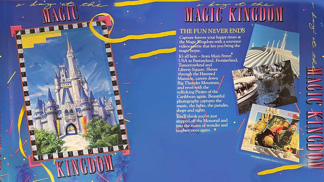 A Day at the Magic Kingdom Walt Disney World 1991 - YouTube