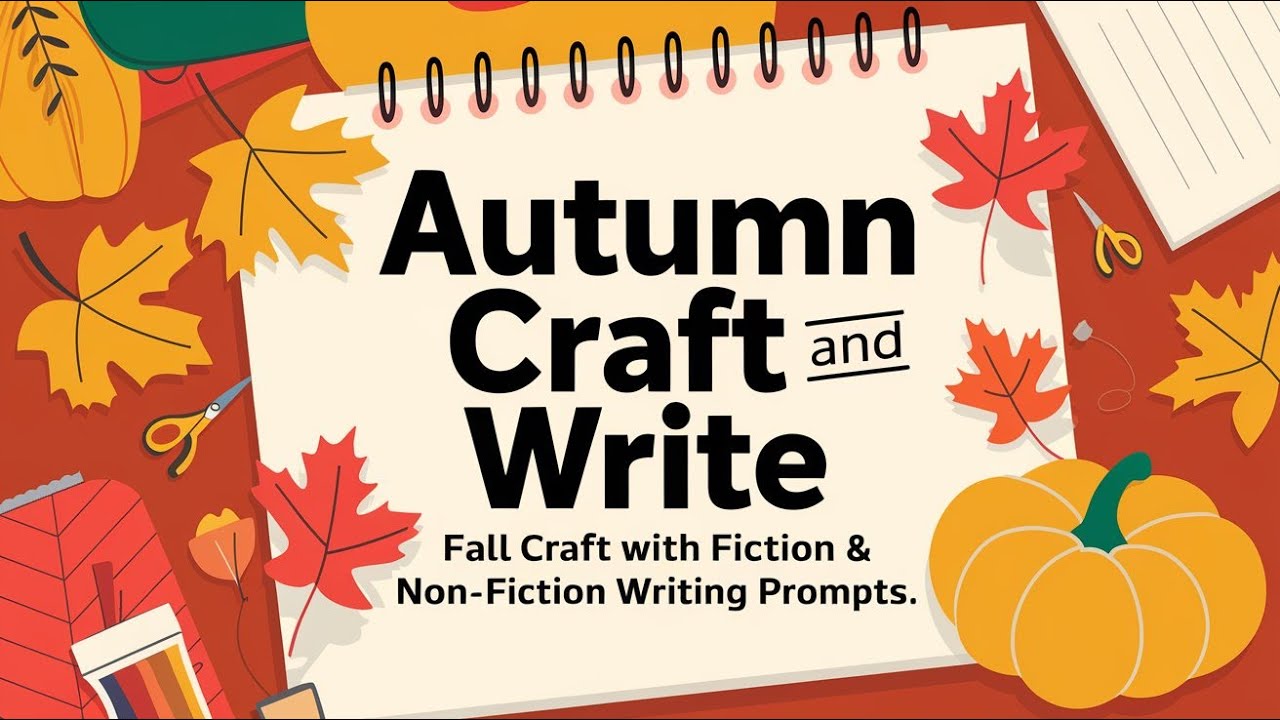 Fall in Love with Autumn Crafts and Writing Fun! - YouTube