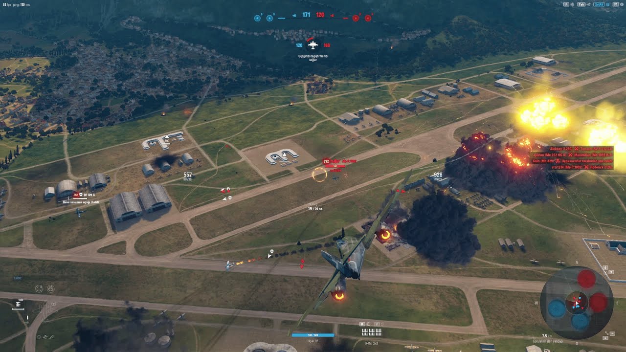 World of Warplanes Me 262 Oynayış Videosu. - YouTube