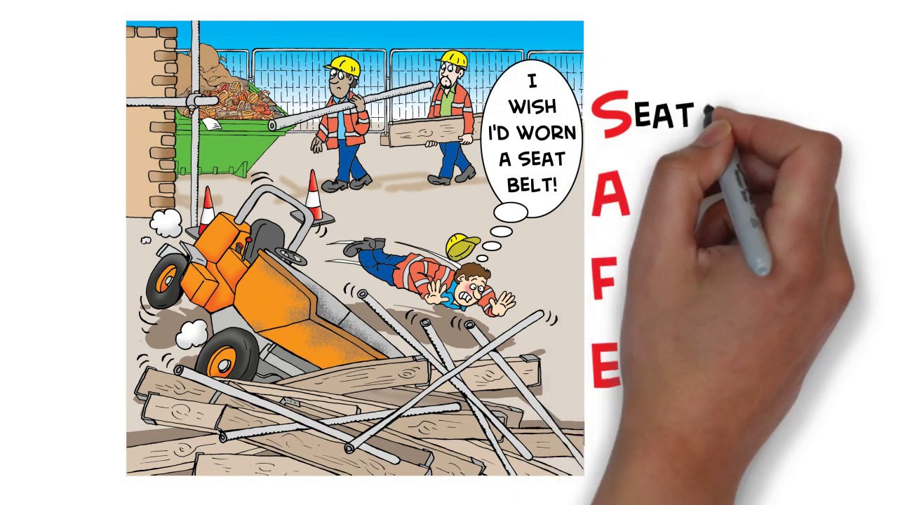 Dumper truck safety - safety cartoon whiteboard animation about the ...
