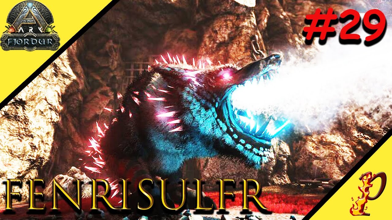 LAWAN FINAL BOSS FJORDUR GAMMA FENRISULFR - ARK SURVIVAL EVOLVED ...