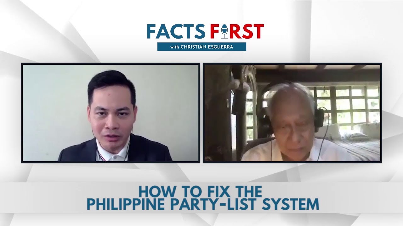 #FactsFirst: How to fix the Philippine Party-list System - YouTube
