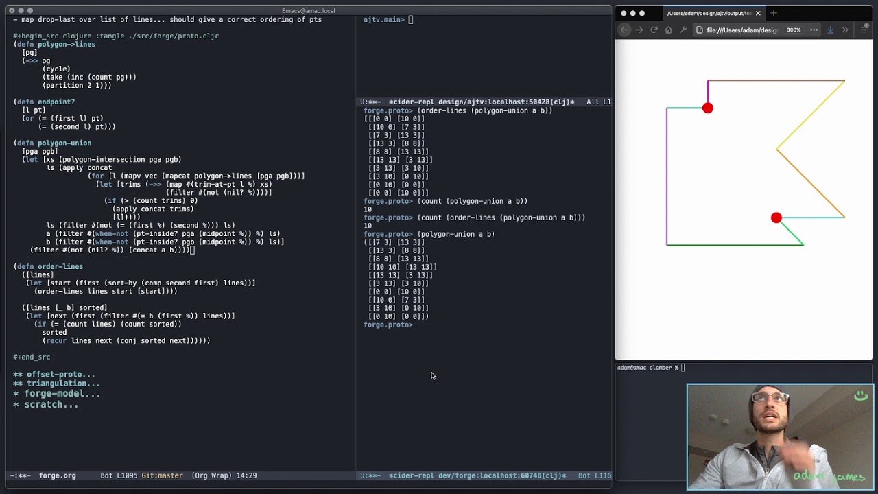 Casual Coding - Clojure dev. VOD 69 - YouTube