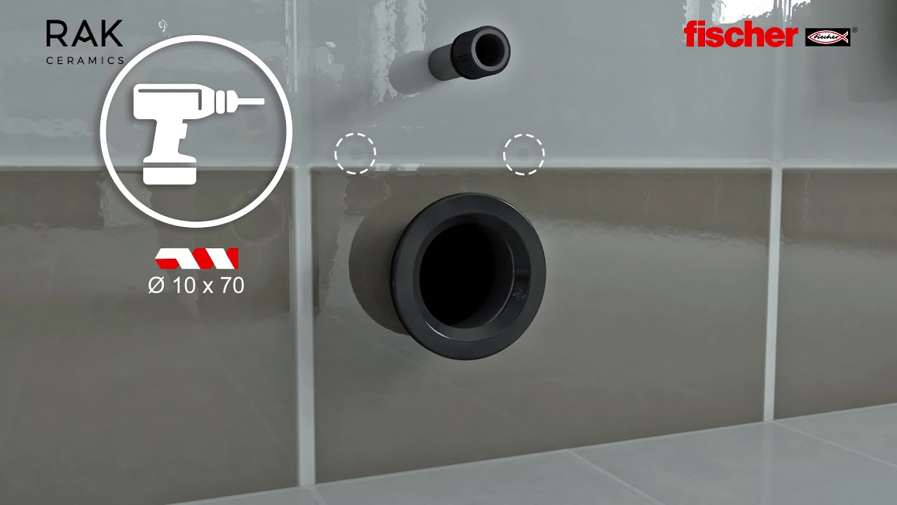 Hidden fixation systems for back to wall and freestanding sanitaryware ...