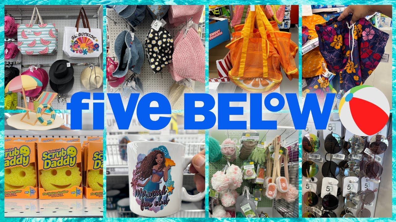 🏖️ five below $5 SUMMER ESSENTIALS five below shop with me! So many new ...