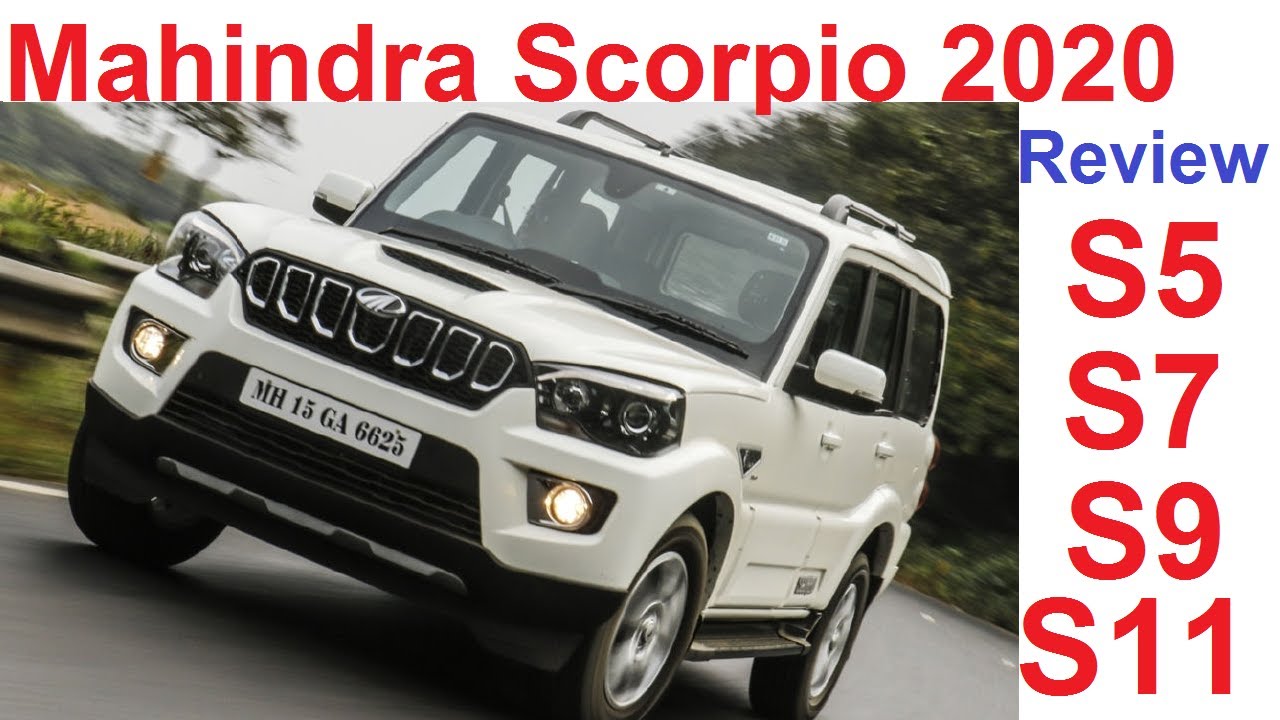Mahindra Scorpio 2020 BS6 full review || Scorpio 2020 S5 & S7 ...