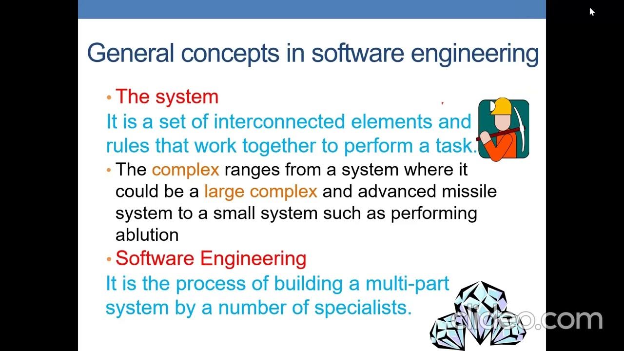 software engineering lect1 part1 - YouTube