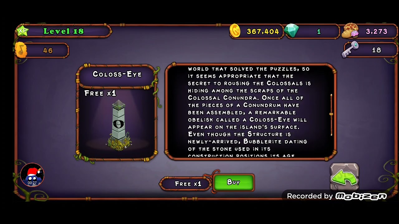 GETTING COLOSS-EYE! WAKING UP THE PLANT ISLAND COLOSSAL! CLOSING COLOSS ...