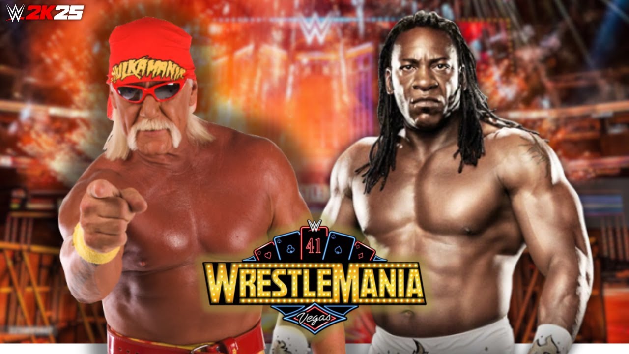 Hulk Hogan vs Booker T at Wrestlemania - YouTube