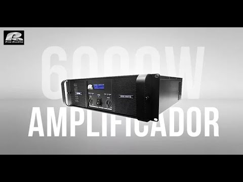 Amplificador GX 6000 Pa Pro Audio - YouTube
