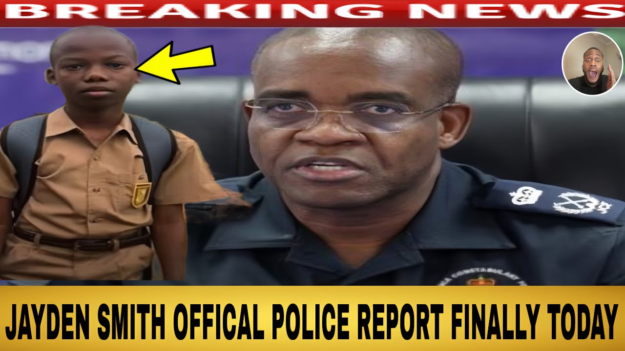 Shocking JAYDEN SMITH P0lice Official Report FINALLY Today JAYDEN SMITH ...