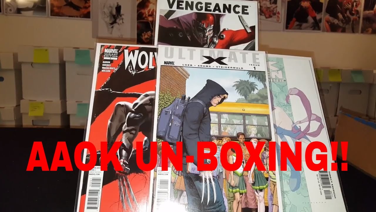 A.A.O.K. FROM THE AWESOME ALEX THE COMIC HOARDER!!! - YouTube