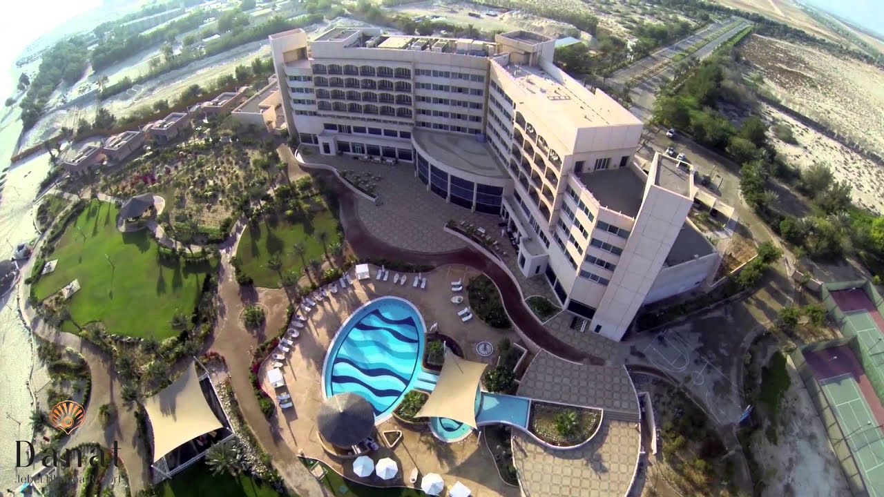Jebel Dhana Aerial View Final - YouTube