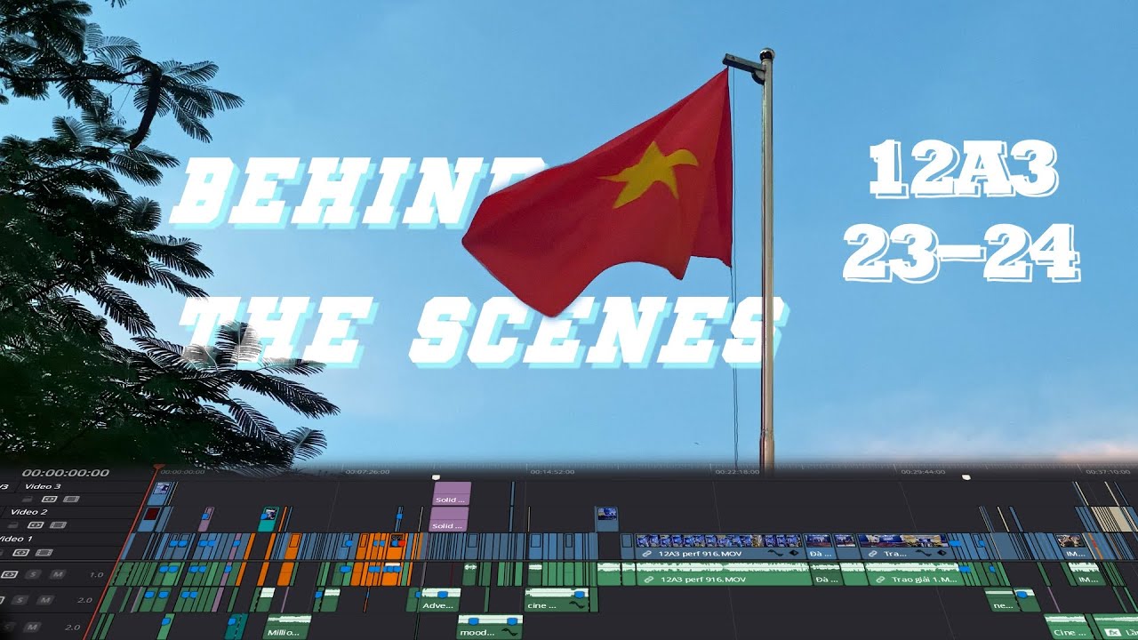 "Behind the scenes" project Đà Lạt 12A3 23-24 - YouTube