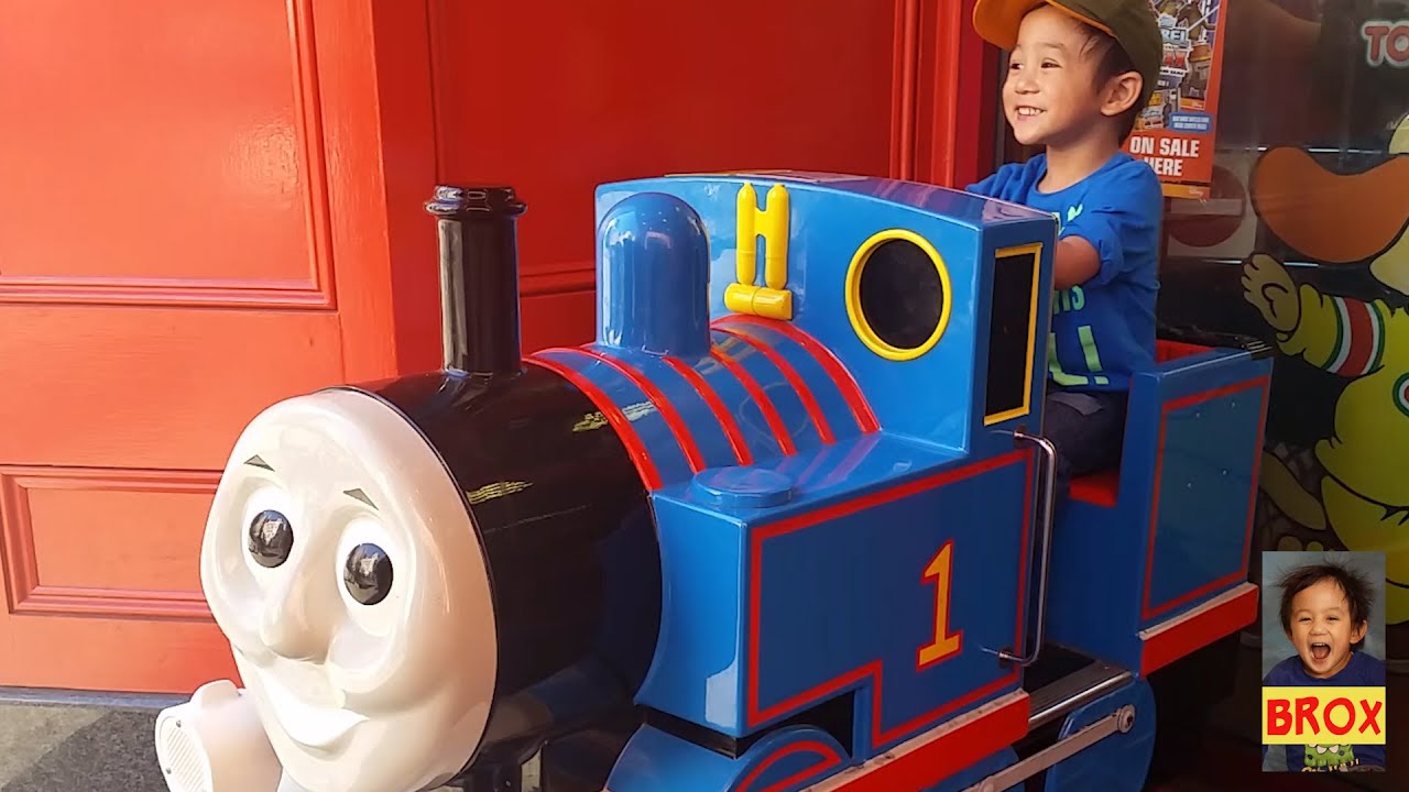 Brox Thomas the Tank Train Ride..Watch what happened next :-)) - YouTube