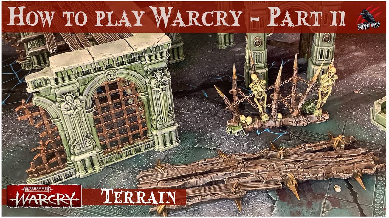 HOW TO PLAY WARCRY - PART 11 TERRAIN & COVER - Warhammer Warcry Core ...