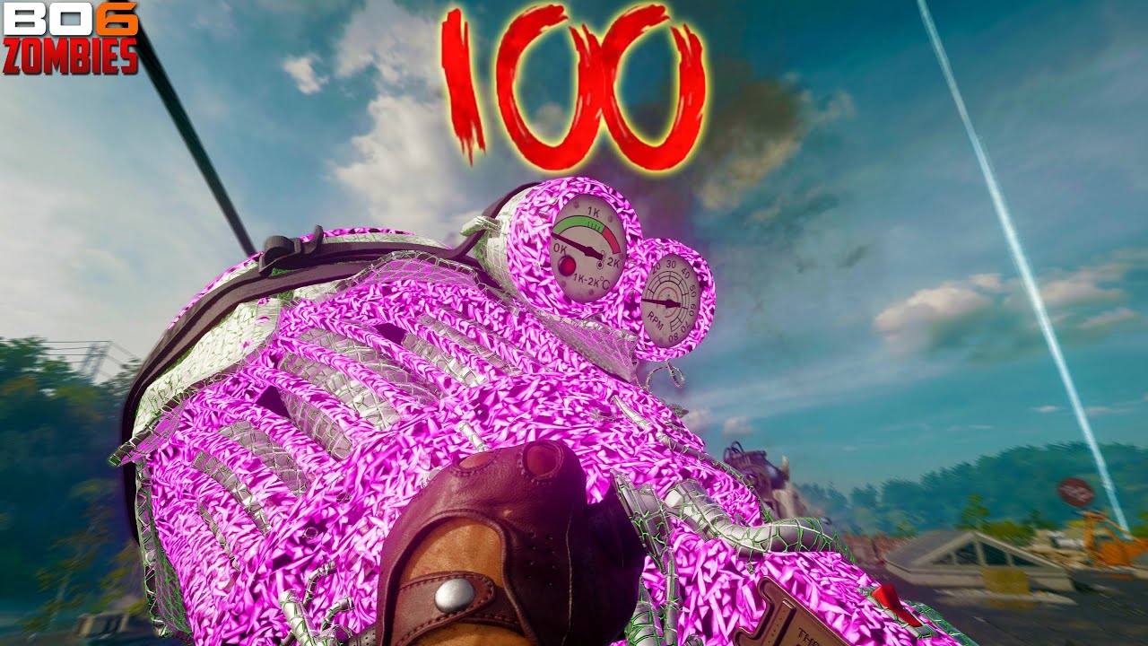 My First Time Ever Hitting Round 100 Solo In Zombies - YouTube
