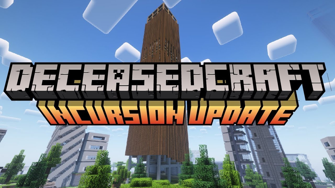 DeceasedCraft-Modern Zombie Apocalypse 5 запуск - YouTube