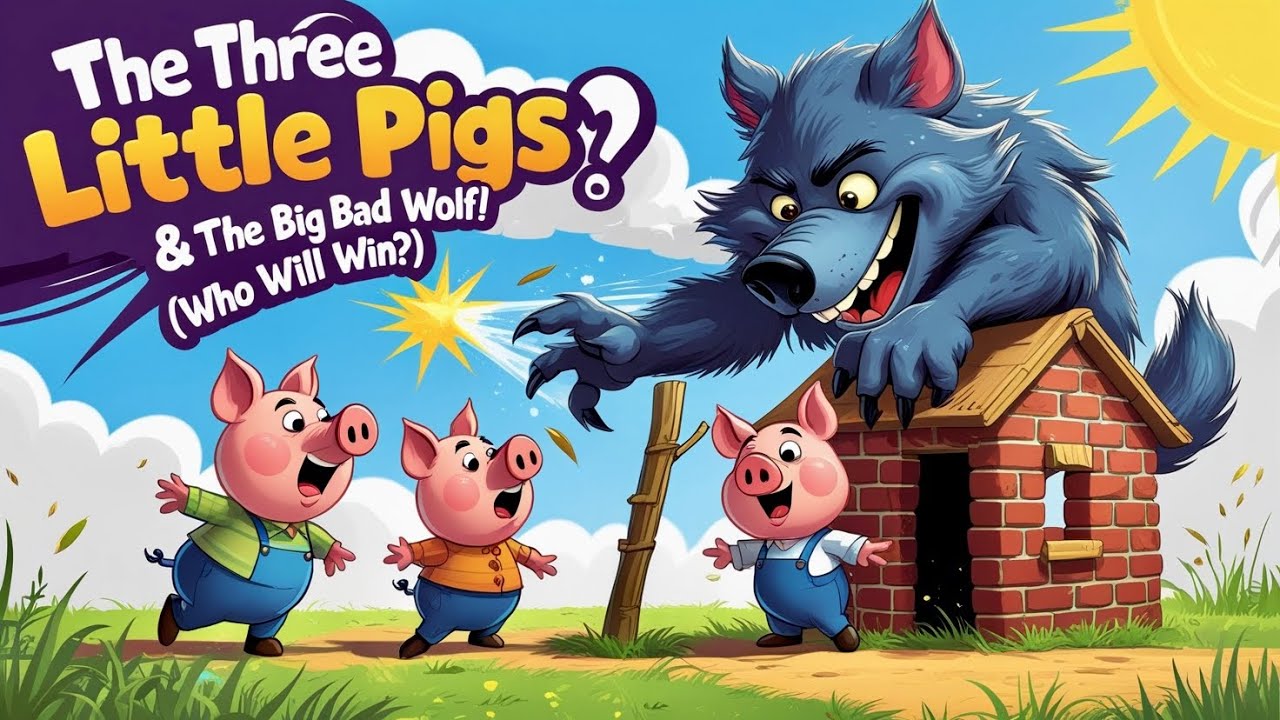 The Three Little Pigs vs. The Big Bad Wolf! 🐷🐺🔥 (Epic Showdown!) # ...