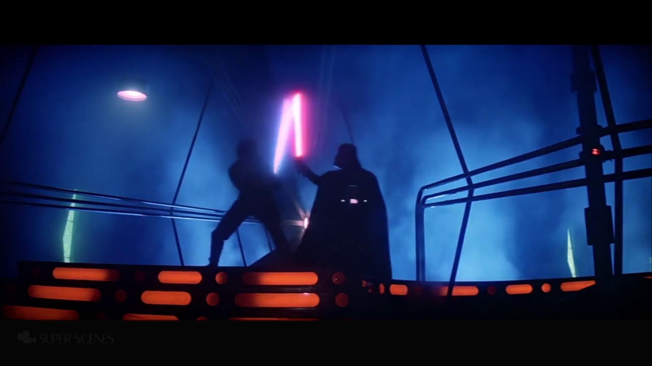 Luke Skywalker VS Darth Vader Cloud City (YTP) - YouTube