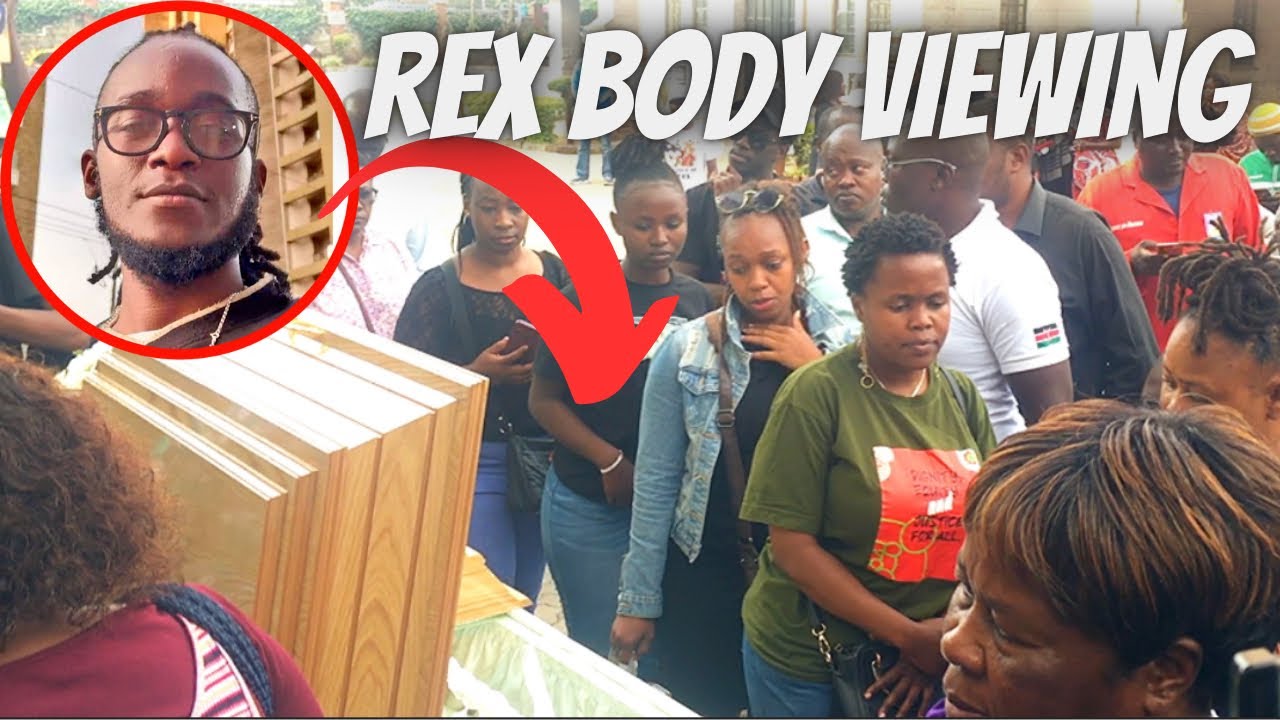 REX MASAI BODY VIEWING At His Memorial Service! - YouTube