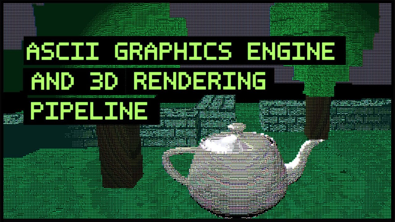 Building ASCII Graphics Engine and 3D Rendering Pipeline in Windows ...