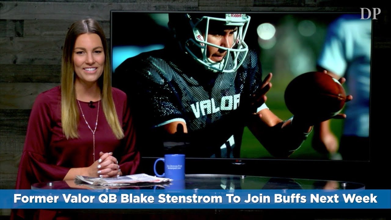 Former Valor QB Blake Stenstrom To Join Buffs Next Week - YouTube
