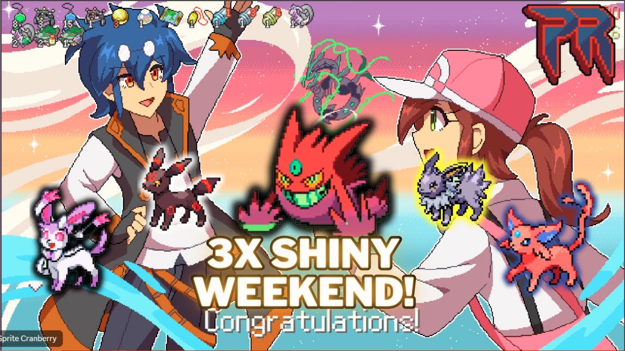 3x Shiny Weekend PokeRogue Finale! Endless Shiny Egg Hatching - YouTube