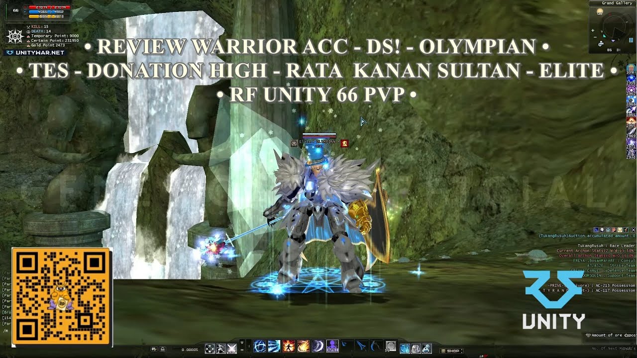 REVIEW WARRIOR ACC - DS! - OLYMPIAN • TES - DONATION HIGH - RATA KANAN ...
