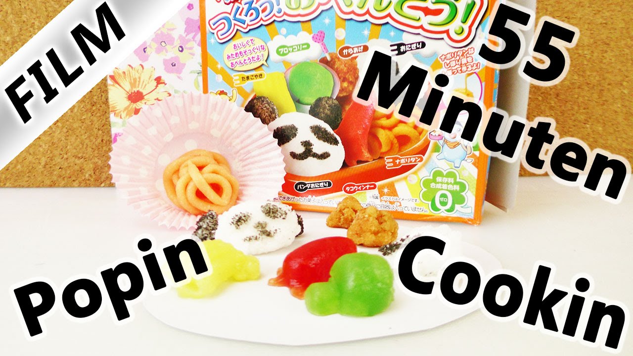 Popin' Cookin' Sets DIY Süßigkeiten von Kracie | Demos & Tests | Bento ...