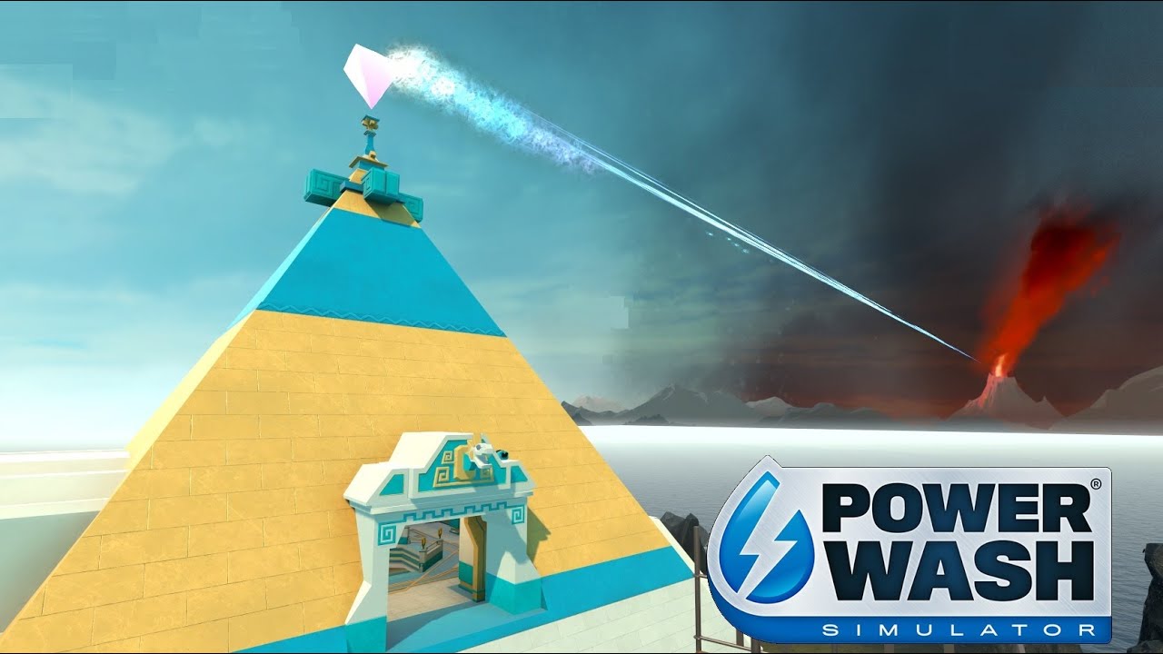 Finishing Up The Temple For Our Final Journey ~ Powerwash Simulator ...