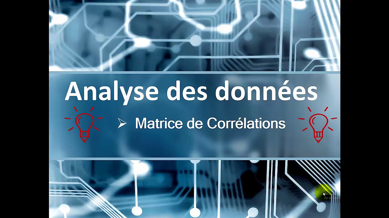 Matrice de Corrélation - YouTube