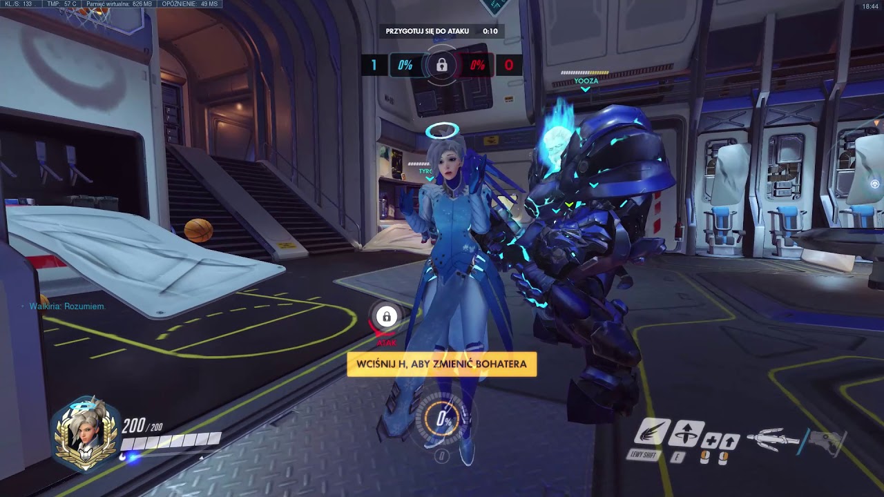 Overwatch- Rywalizacja 174. Mercy, Lucio - YouTube