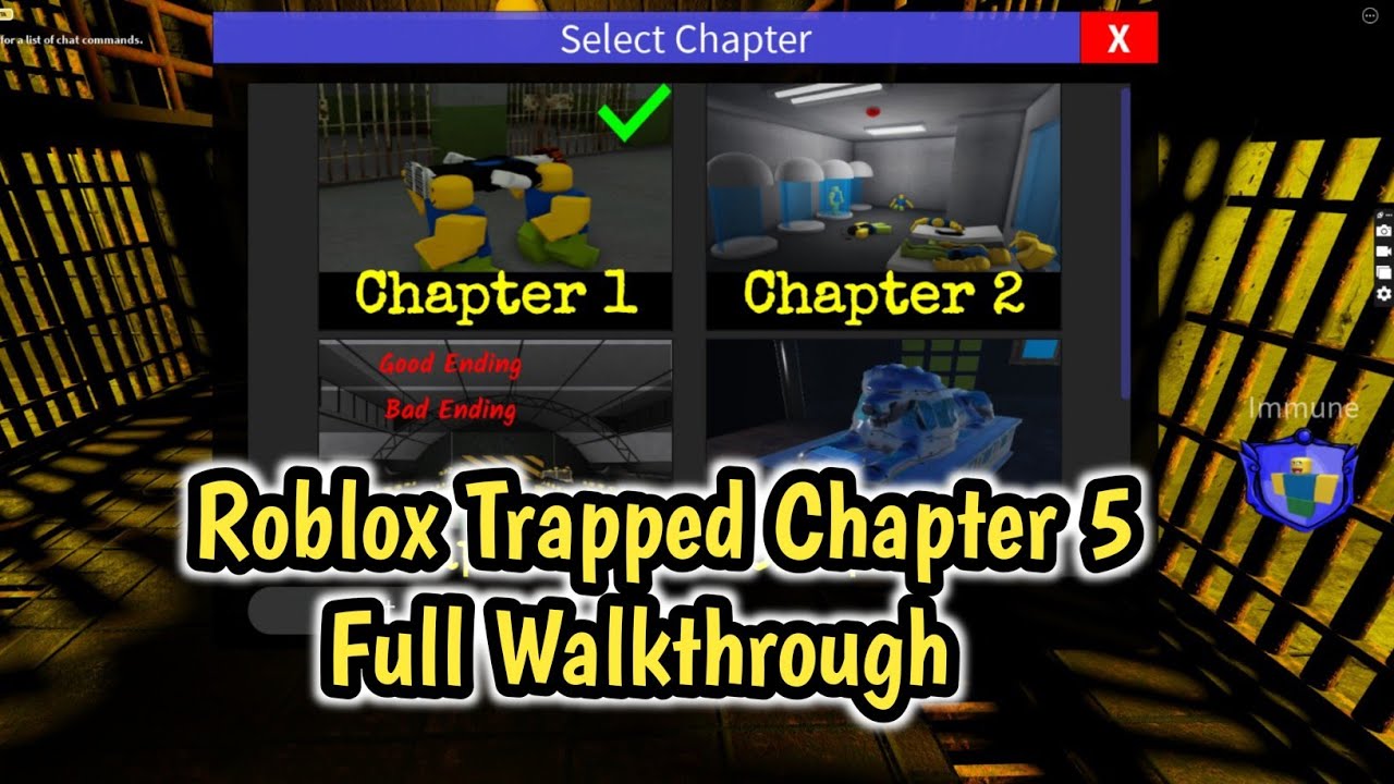 Roblox Trapped Chapter 1 Full Walkthrough (2024) | How To Solve All ...