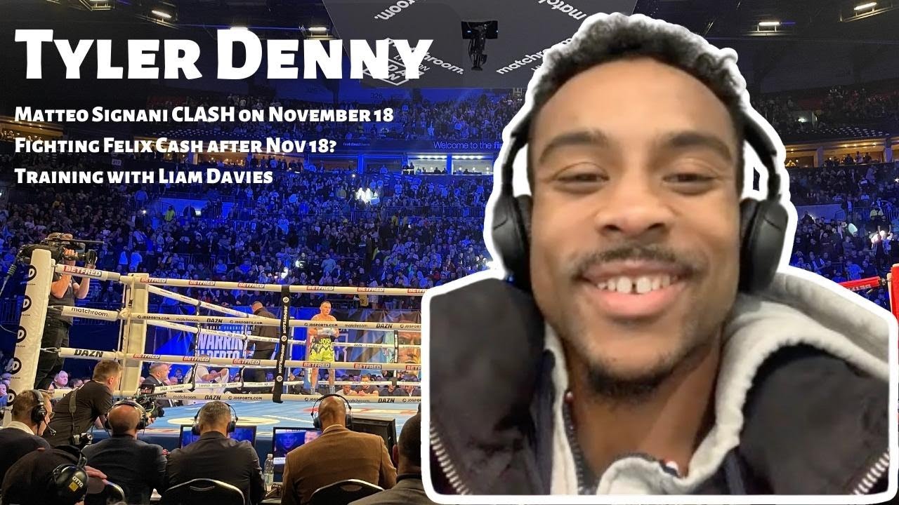 Tyler Denny REVEALS ALL about European title fight against Matteo ...