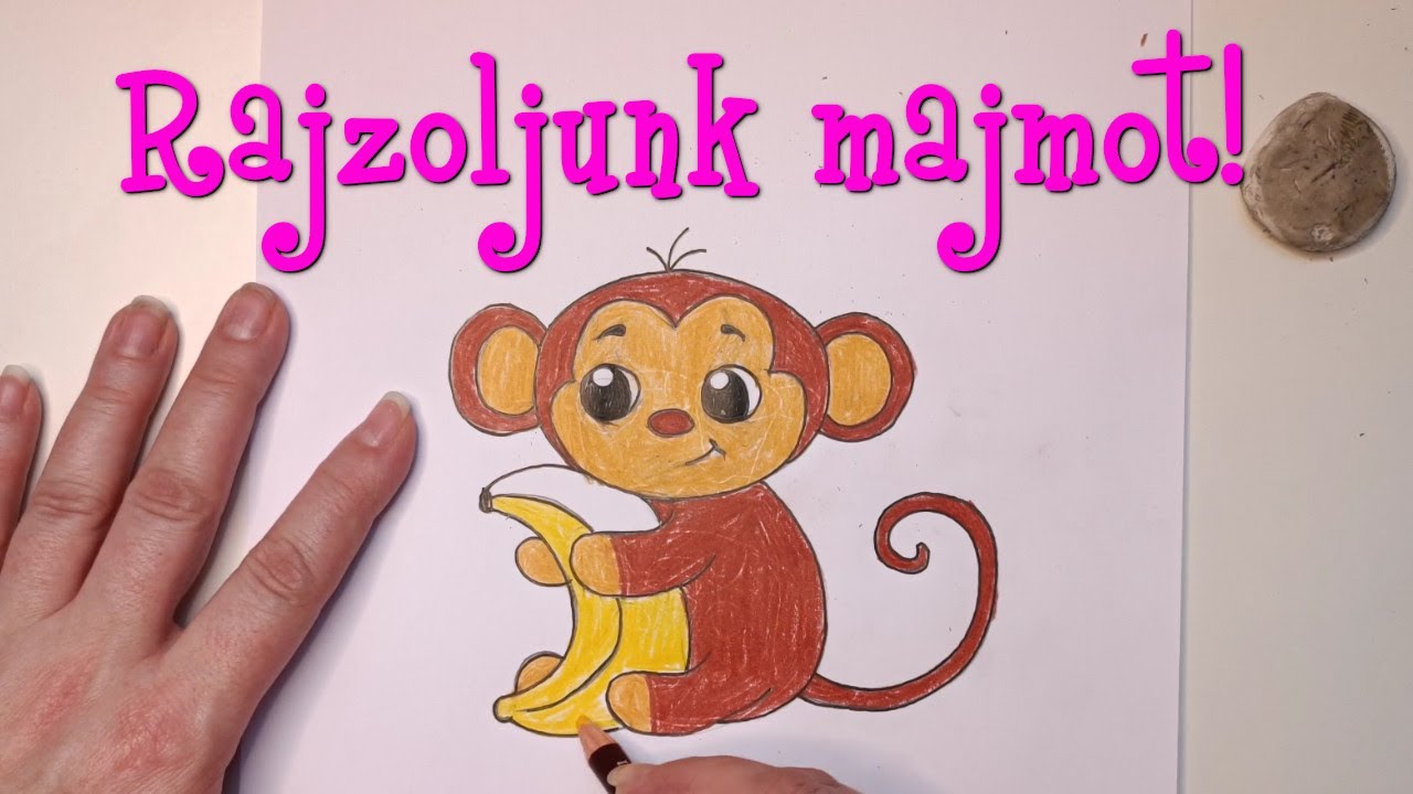 Rajzoljunk majmot! - YouTube