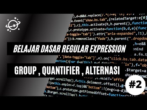 Regex #2 | Alternasi , Group , Quantifier | Belajar Dasar Dasar Regex Regular Expression REGEX ...