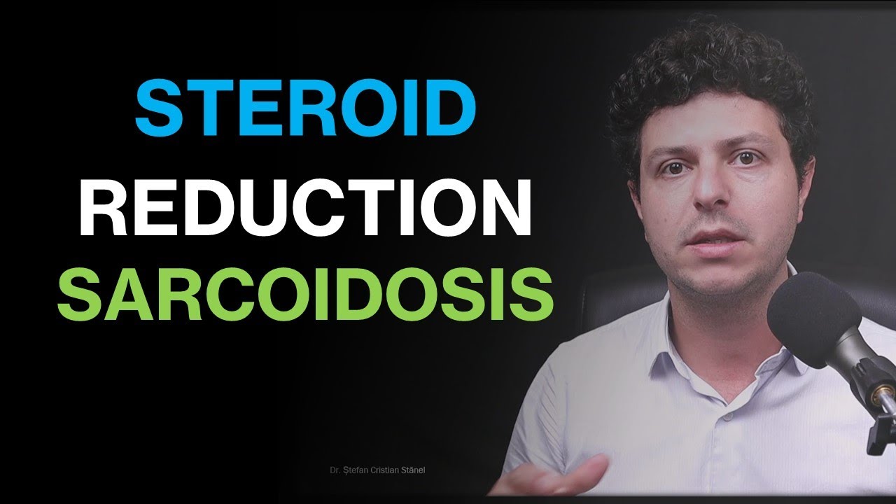 Reducing prednisolone in sarcoidosis. Steroid-sparing medication - YouTube