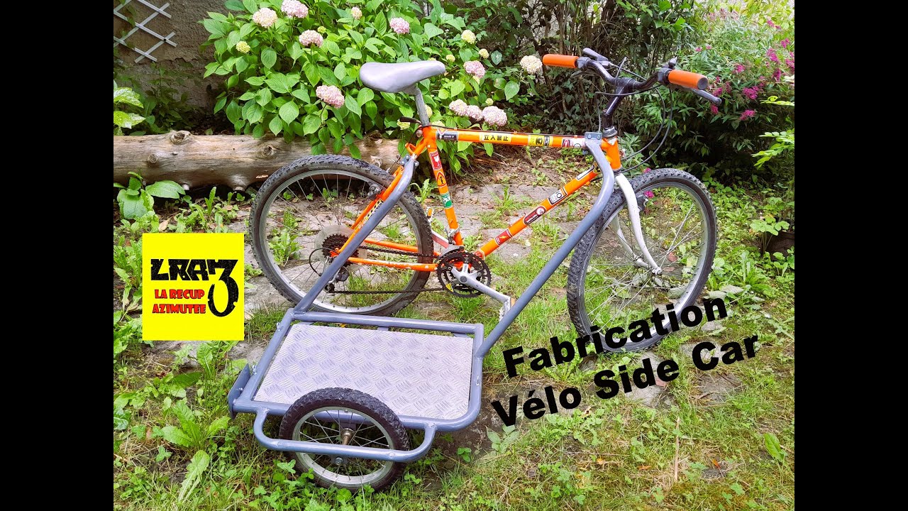 Fabrication Side car pour vélo - YouTube