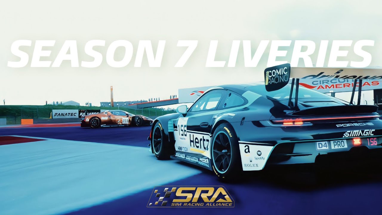 SRA | Season 7 Liveries (Comic Racing) - YouTube